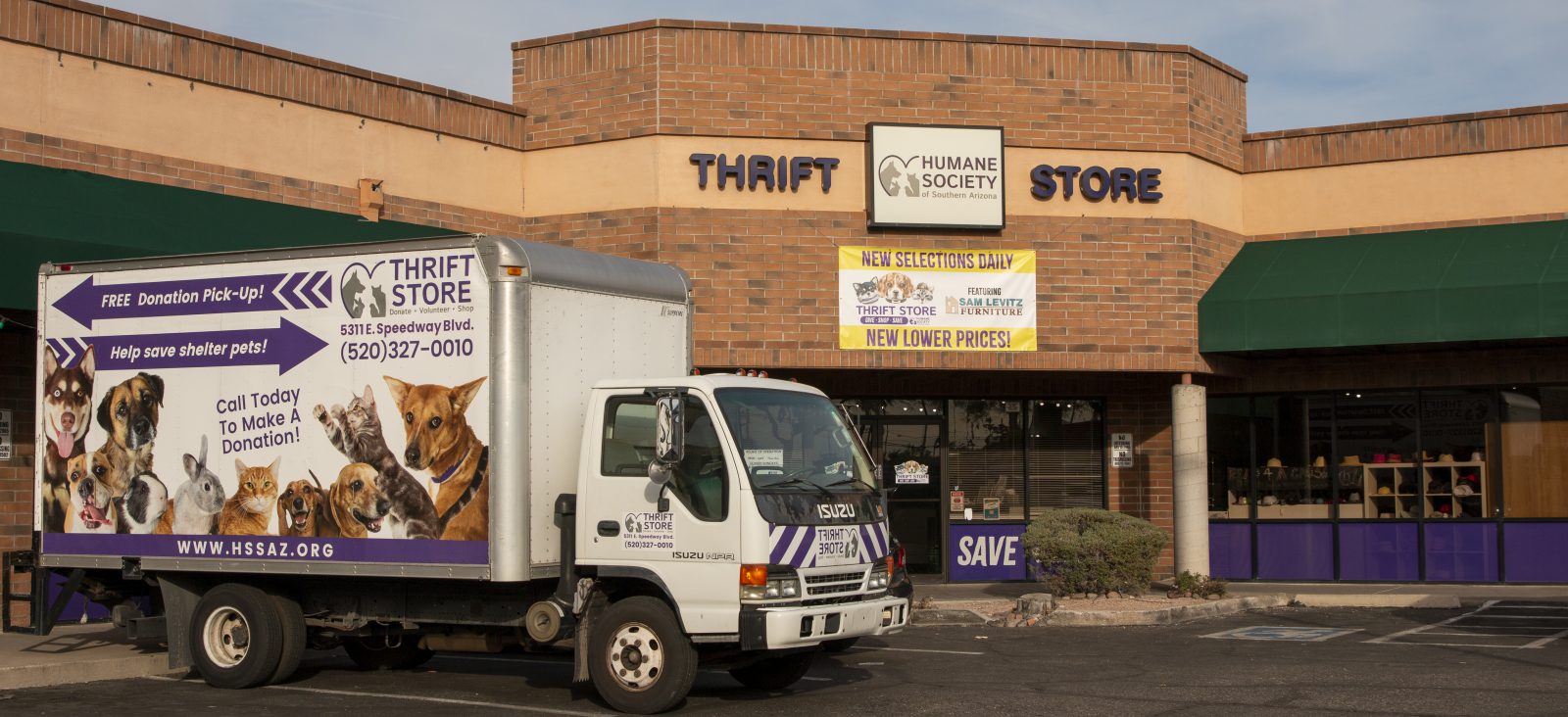 HSSA Thrift Store Donations | Humane Society of Southern Arizona